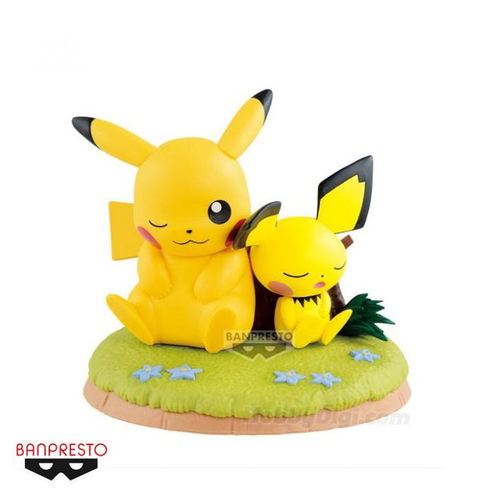 BACK ORDER – POKEMON PIKACHU & PICHU FIGURE – Collectors Base PH